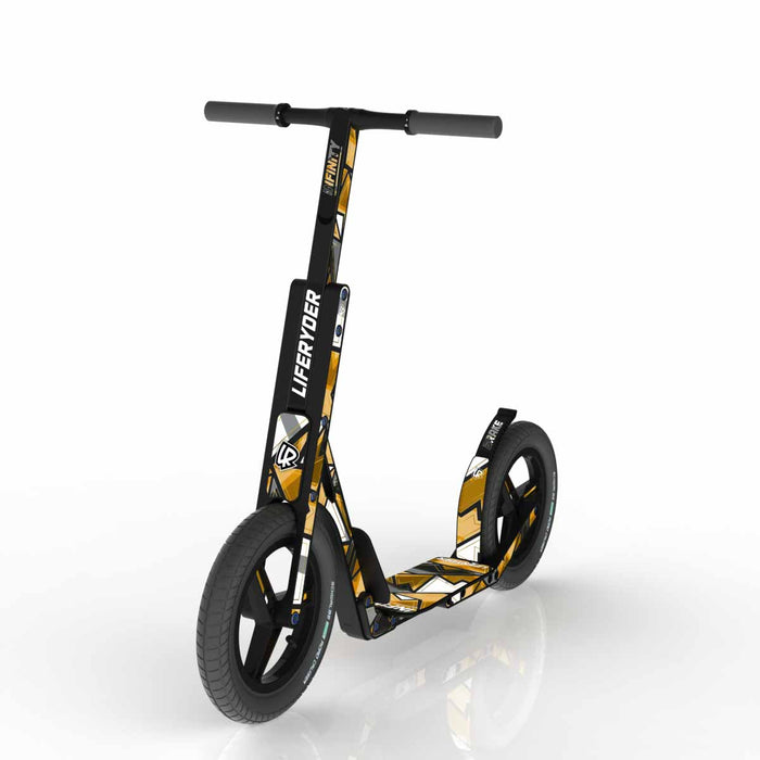 INFINITY 24ct Gold Big Wheel Scooter for Kids | LIFERYDER – LIFERYDER.UK